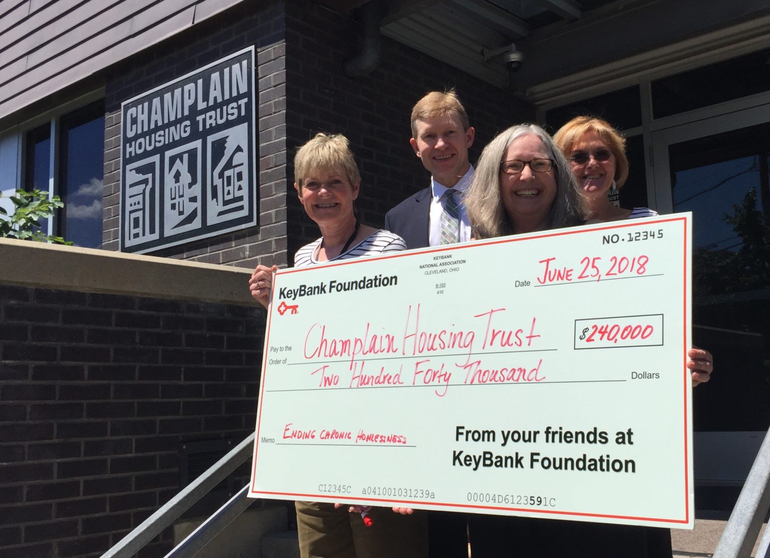 KEYBANK MAKES MAJOR GRANT TO HELP END CHRONIC HOMELESSNESS - Champlain ...